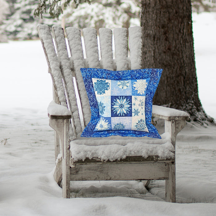 Snowflake Lace Cushion
