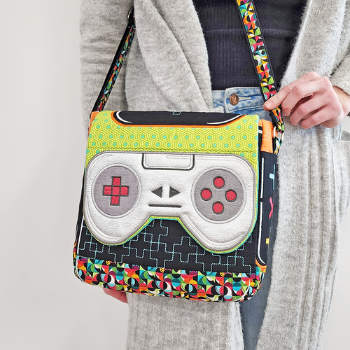 Game Controller Messenger Bag