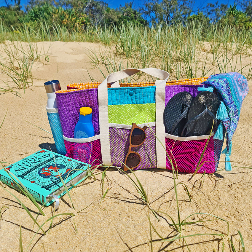 Pockets Aplenty Tote Bag 5x7 6x10 7x12 9.5x14