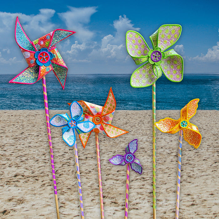 Seasonal ITH Embroidery Designs - Pinwheel Designs