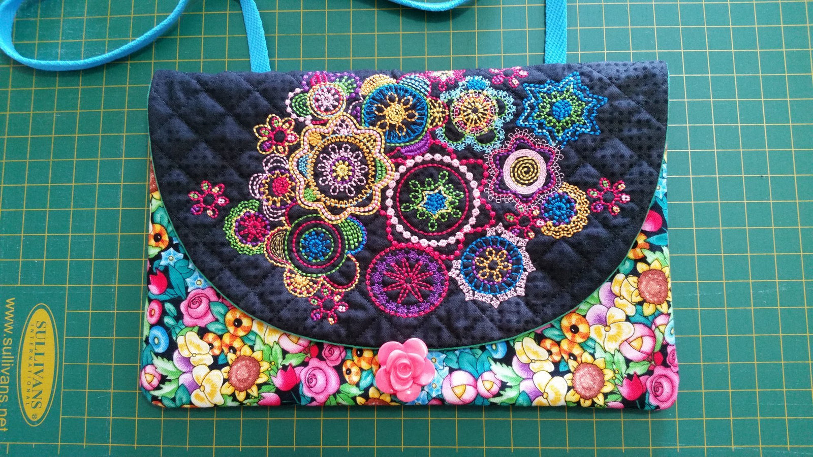 Embroidery Design ITH - Hobo Clutch Bag
