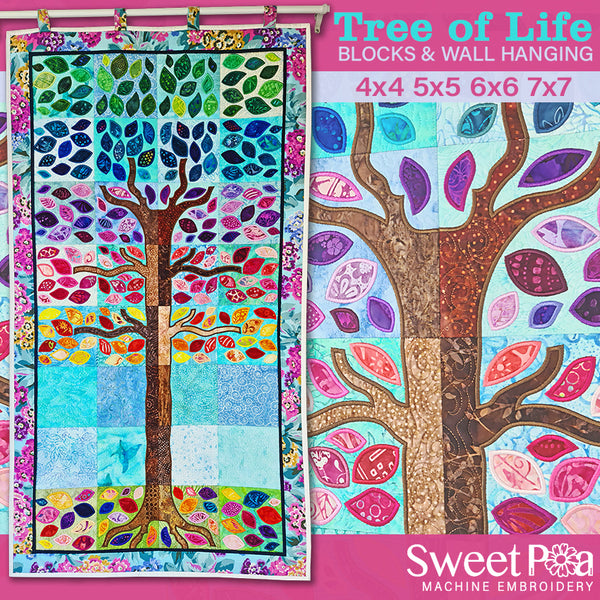 Tree of Life Blocks and Wall Hanging