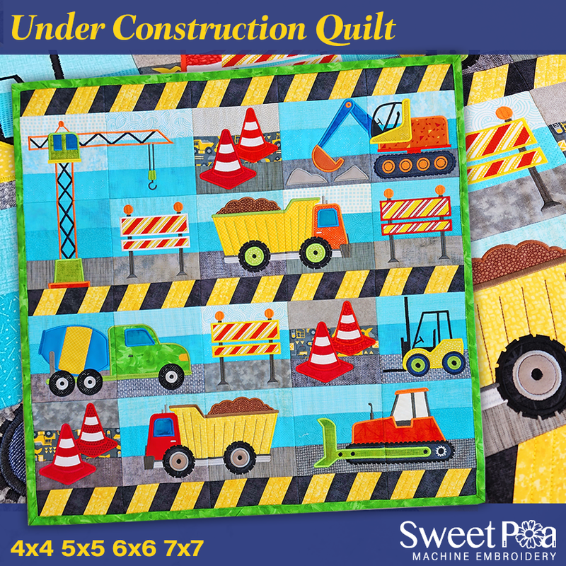 Under Construction Quilt
