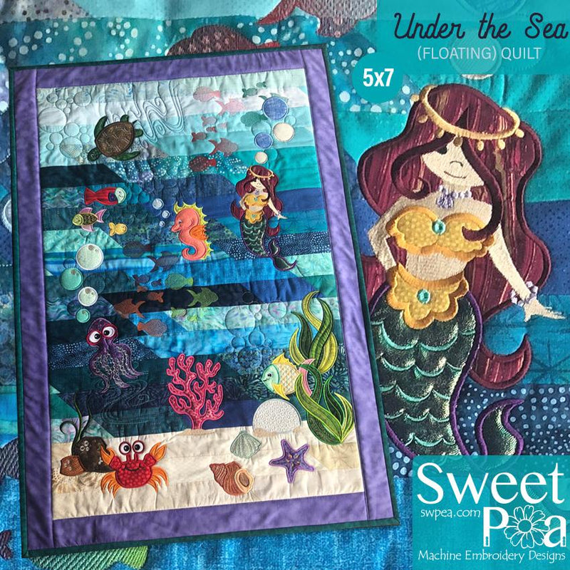 Floating Quilt Designs - Sweet Pea Australia