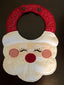 In The Hoop Embroidery Design - Santa Bib
