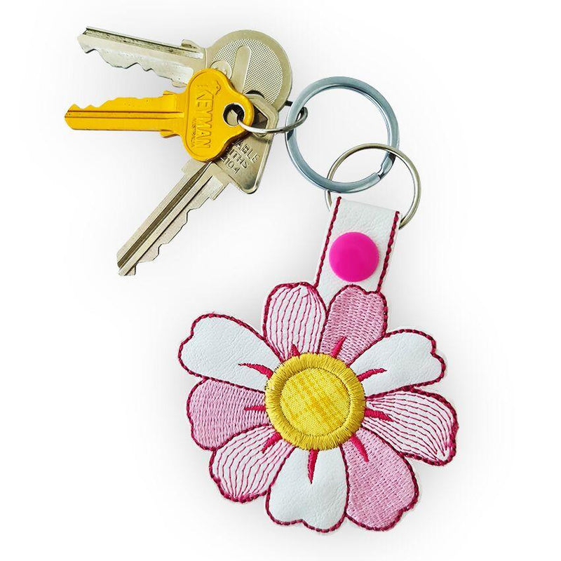 Sweet Pea Key FOB & Bag Charm Set